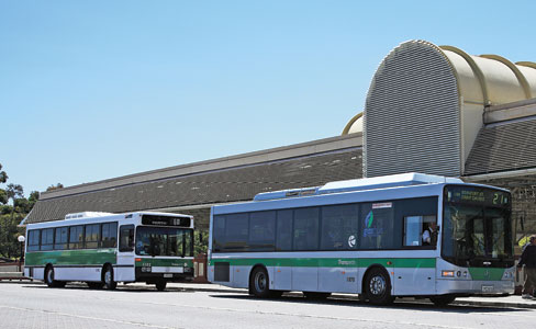 Perth gas buses to continue despite fire