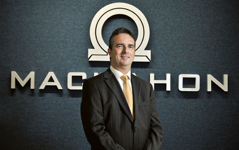 Macmahon CEO out the door