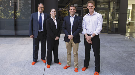 On My Feet aims for sock run out