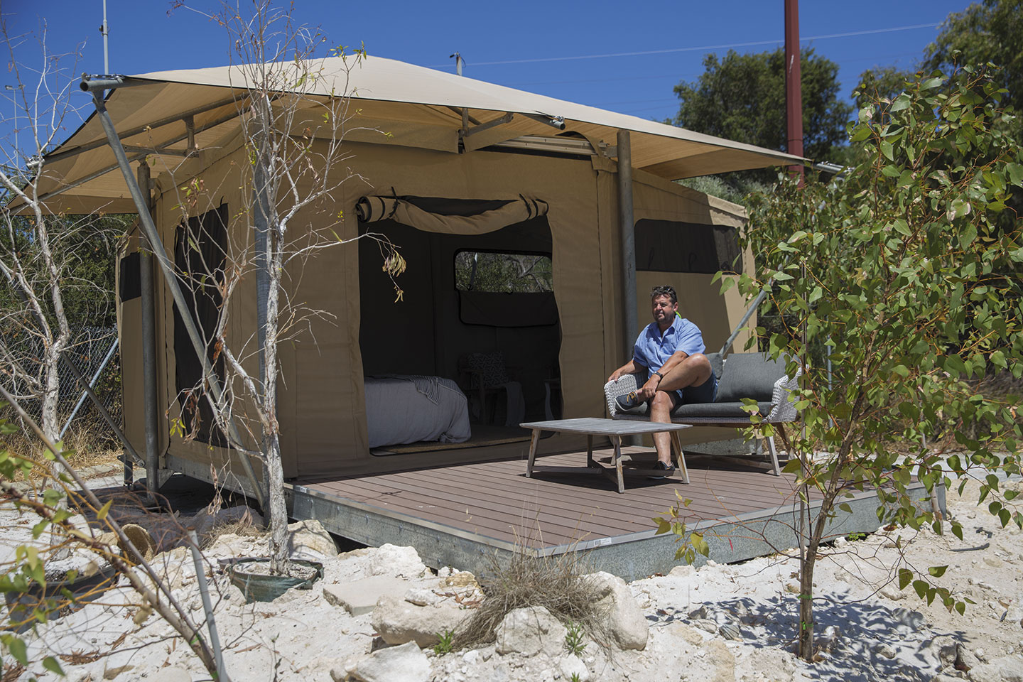 Eco takes glamping global