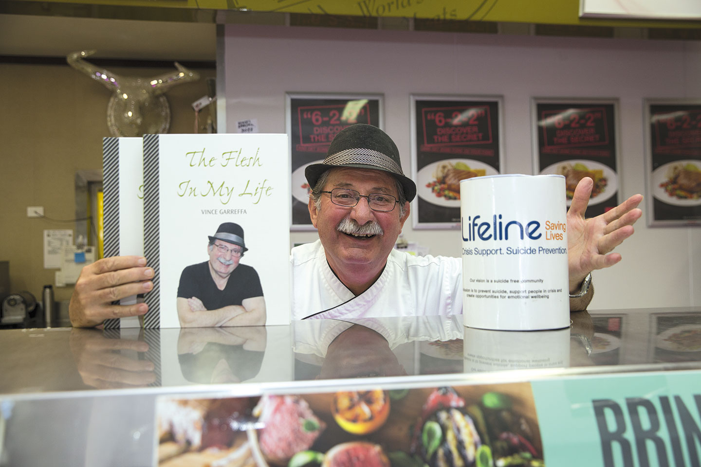 Lifeline profits from Garreffa’s life story