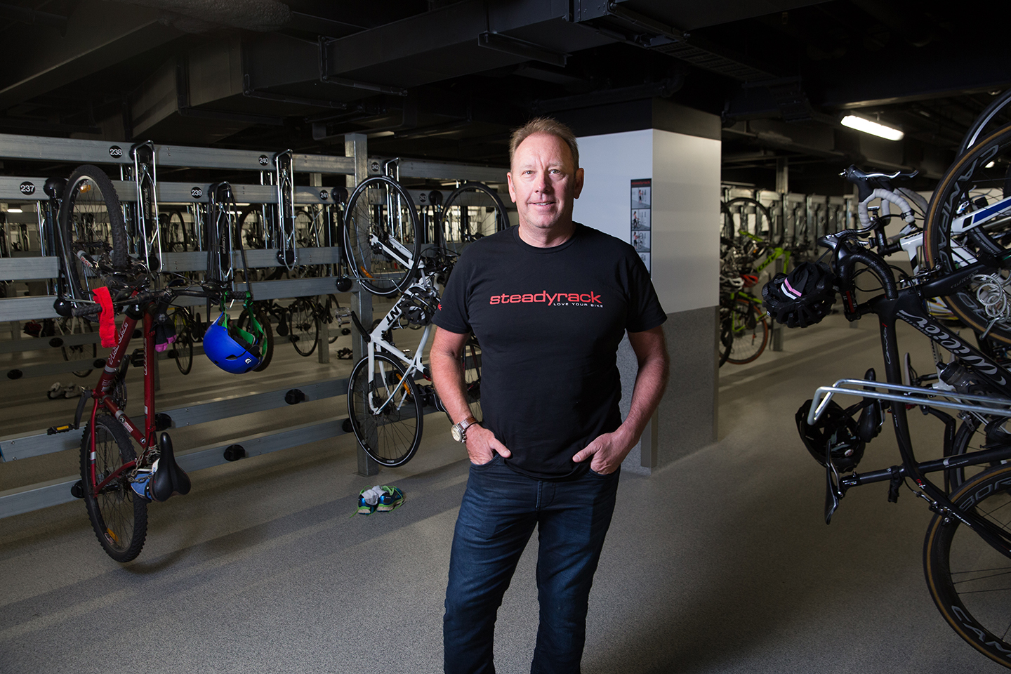 Bikes mean business for Steadyrack