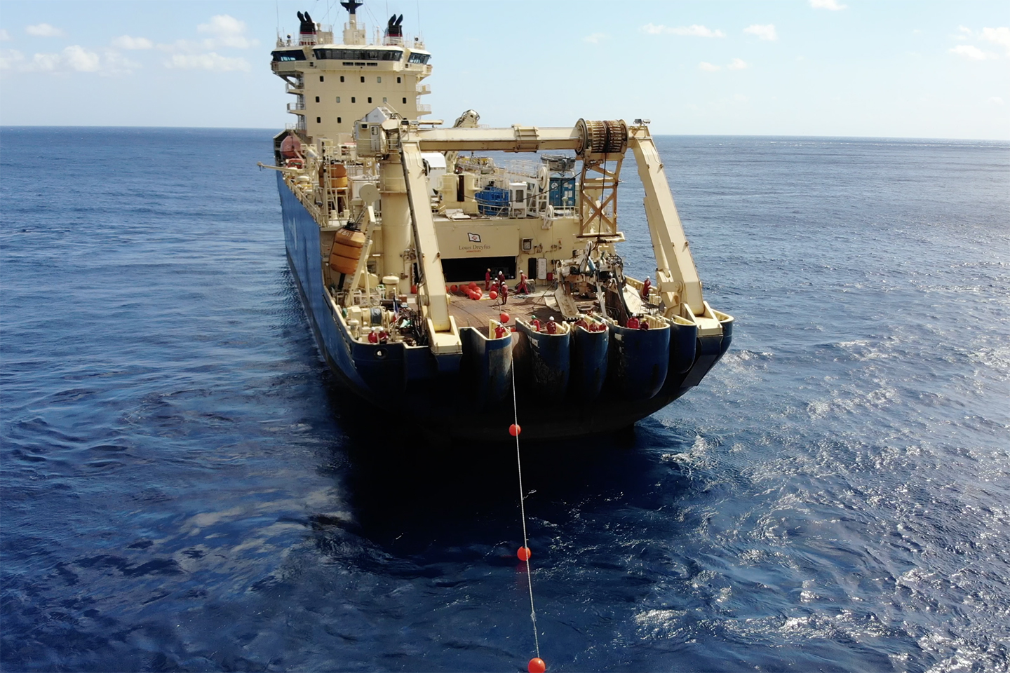 Progress made on submarine cables