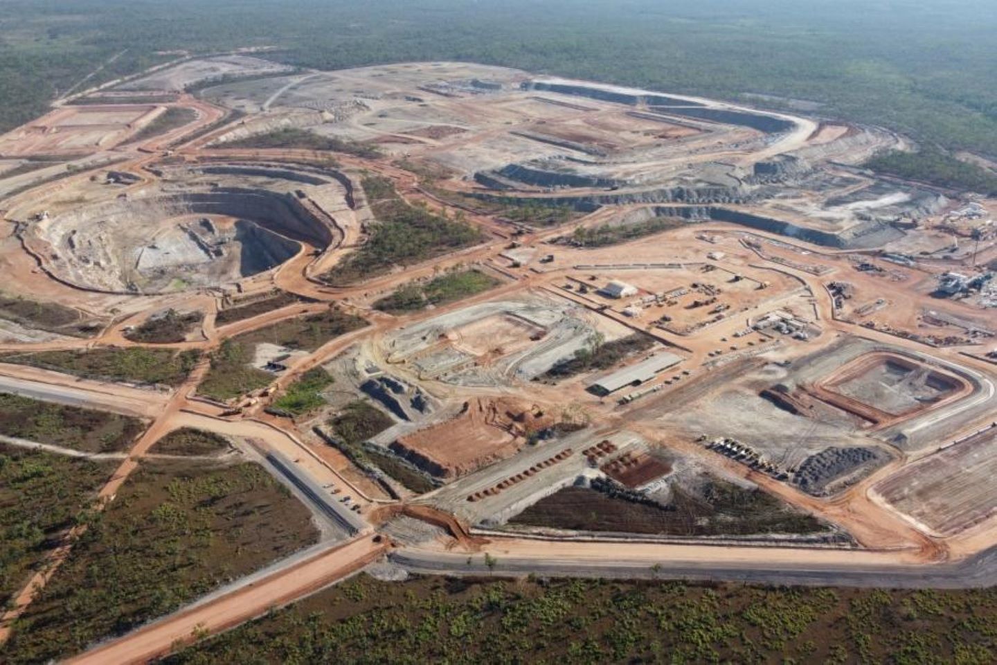 Core shares down amid project pause