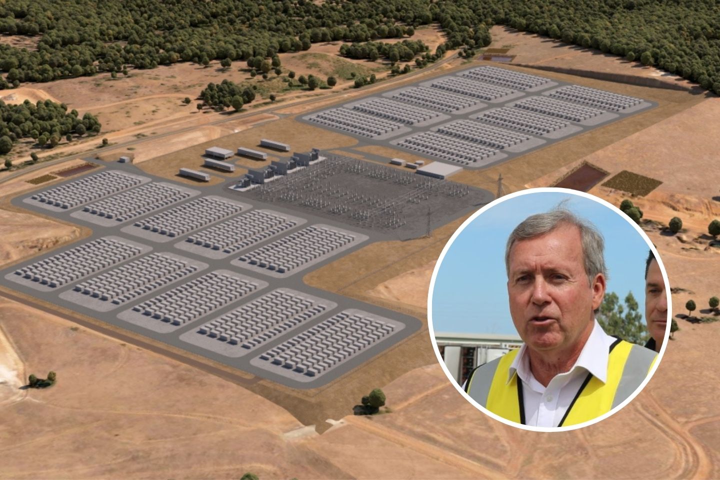 Collie battery construction starts