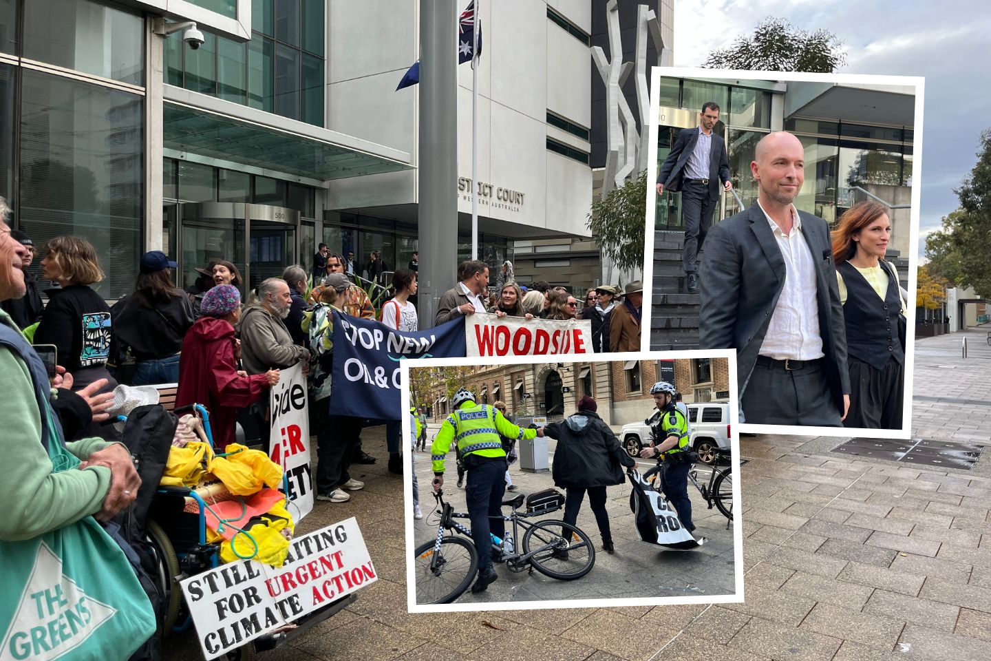 Activists in court over alleged gas leak ploy at Woodside AGM
