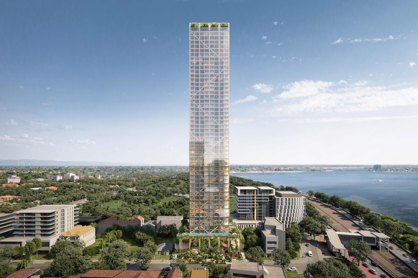 C6: Plans for world’s tallest hybrid timber tower in South Perth ...
