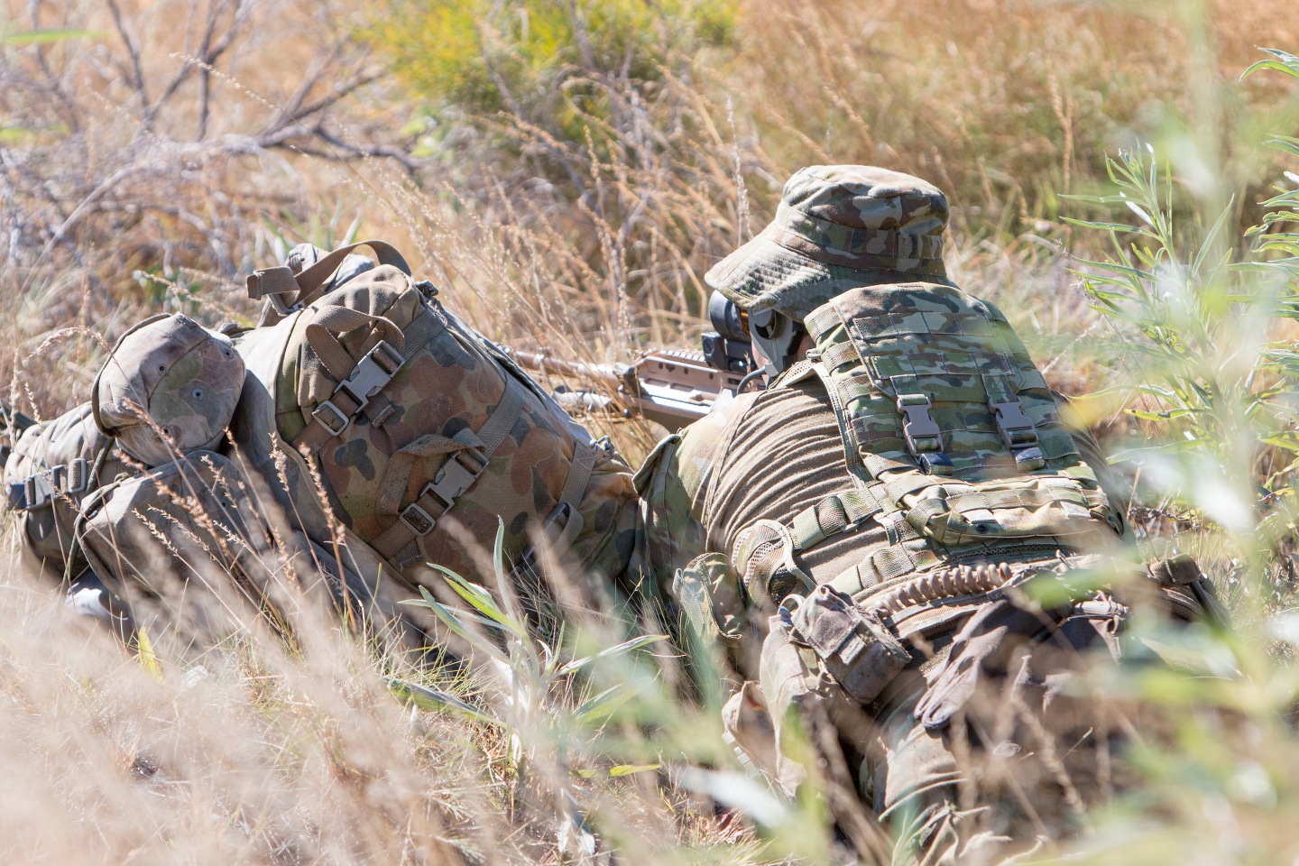 Inside the regiment defending an iron giant