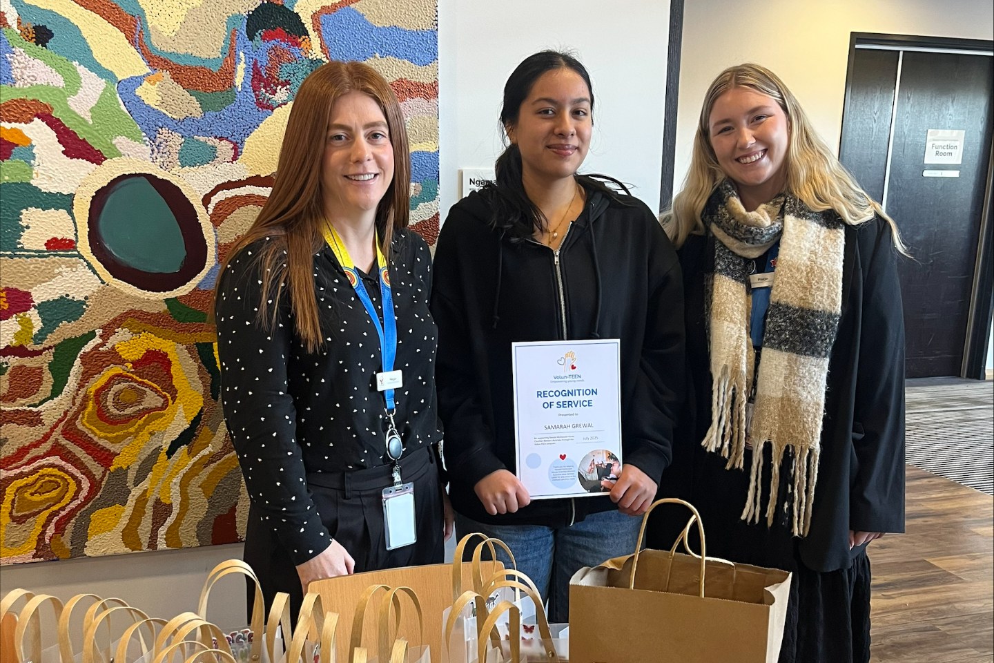 Young people volunteer, vocalise their values