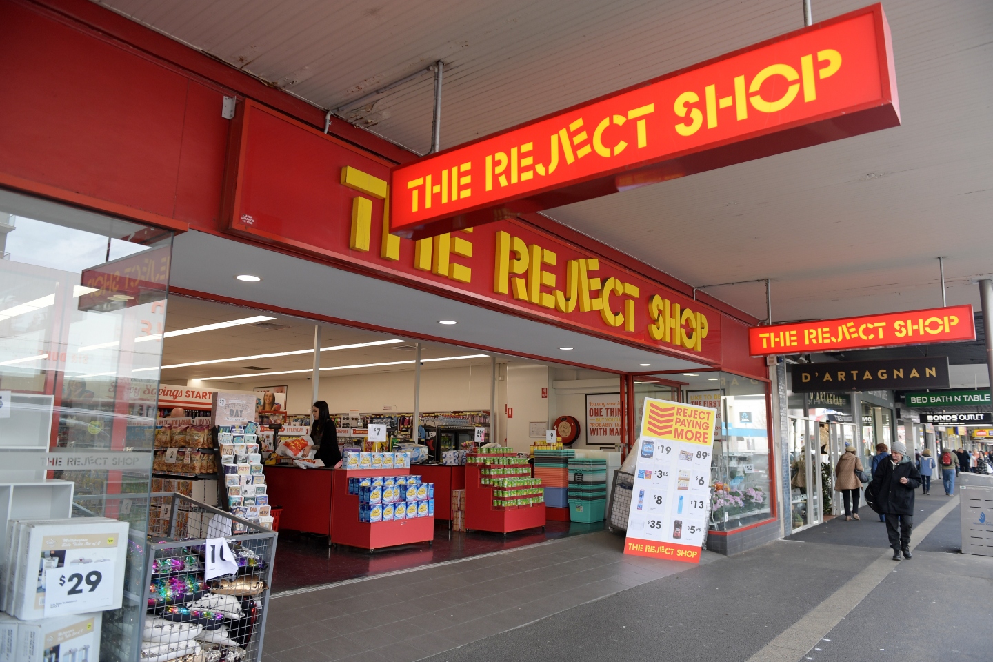 The Reject Shop name getting rejected by Canadian owner